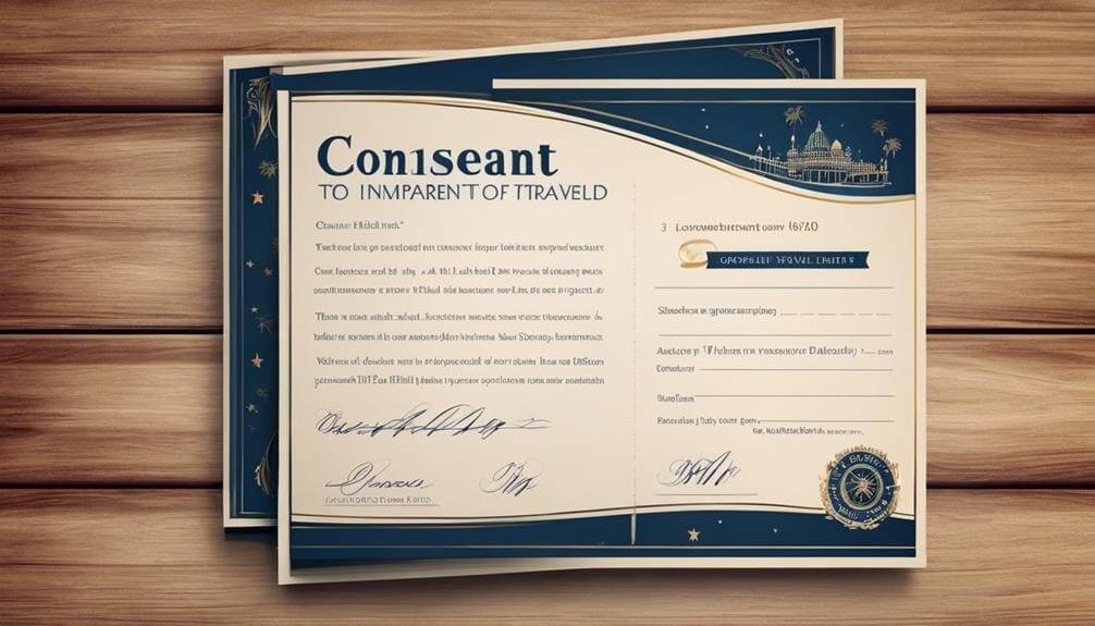Crafting a Consent to Travel Letter: An Essential Guide
