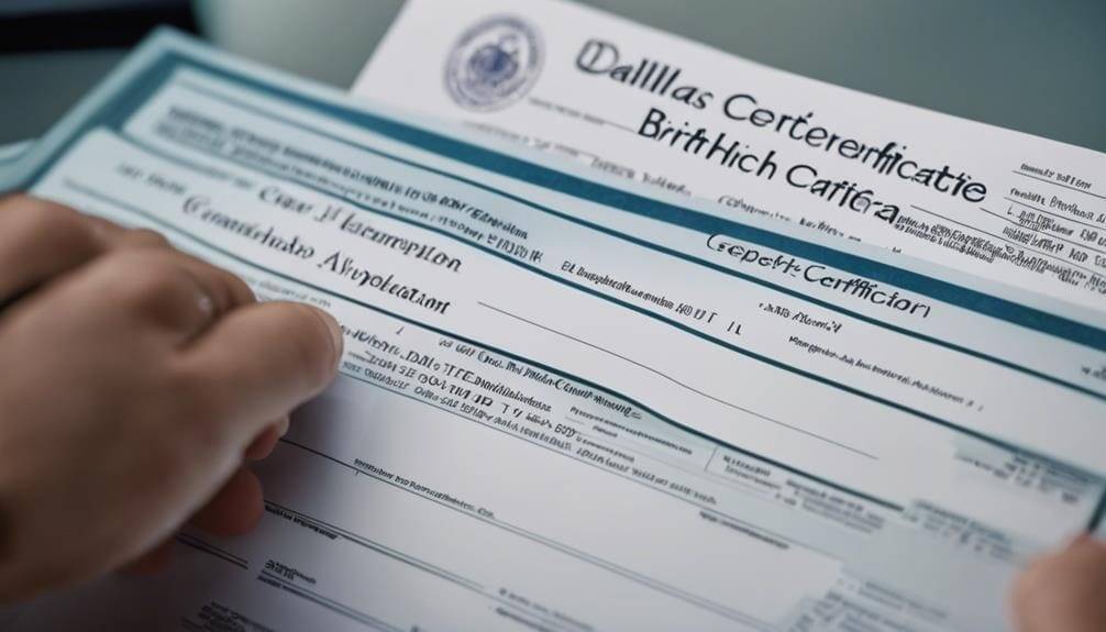 Step-by-Step Guide to Obtaining Your Dallas Birth Certificate
